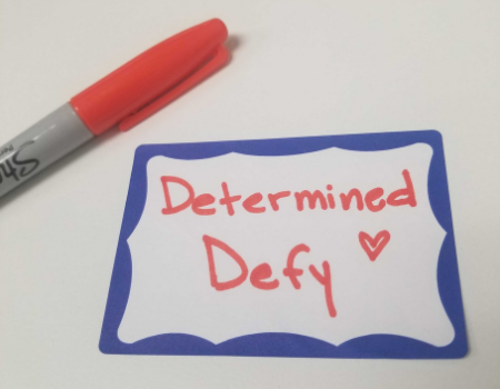 Determined Defy: We’re Going Back Inside